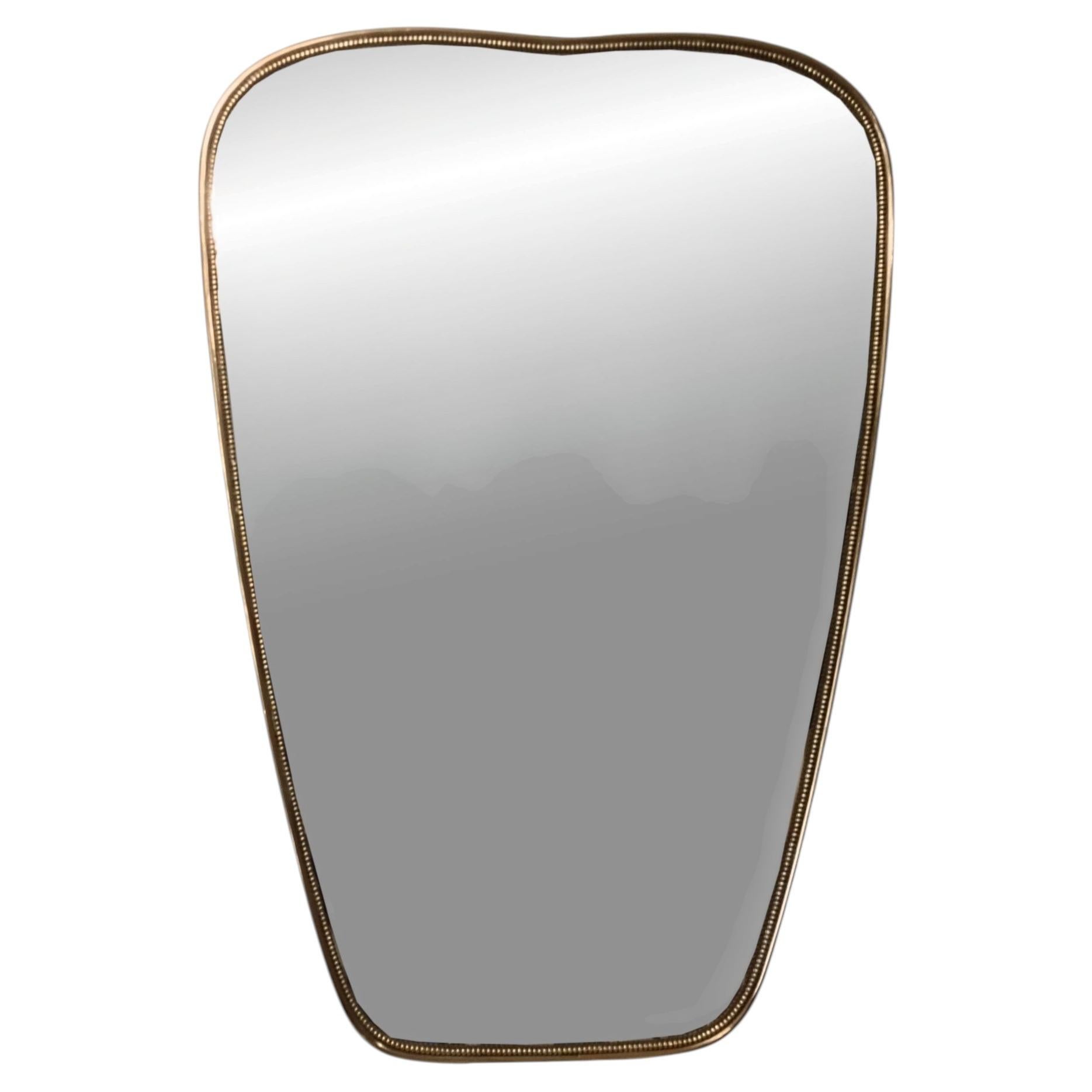 Mid-Century Modern 1960/70s Rectangular Wooden Wall Mirror For Sale at ...