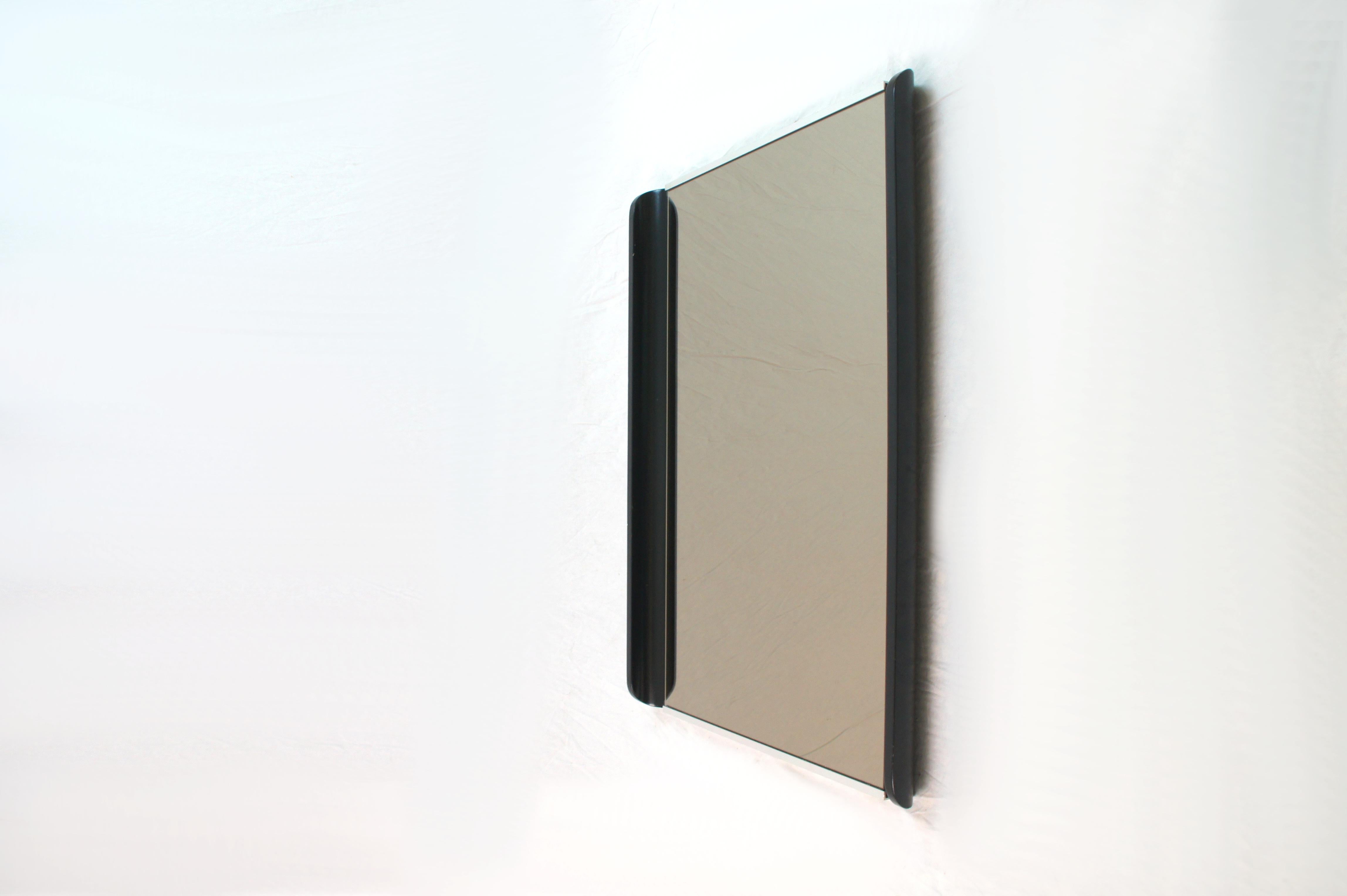 italian-made smoked mirror, 1970s For Sale at 1stDibs