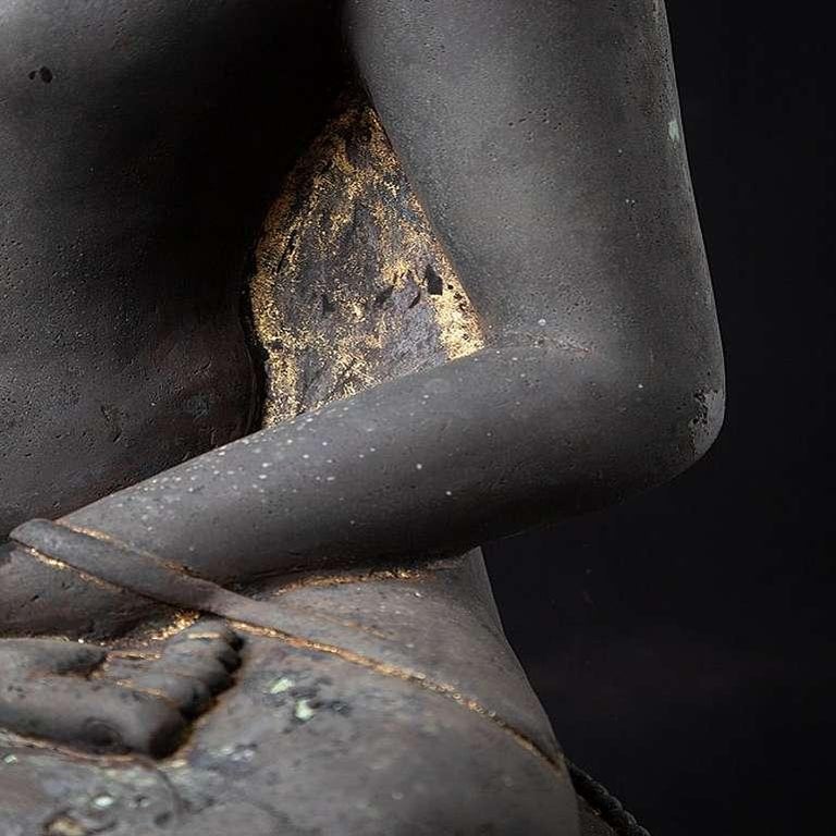 Special Antique Bronzen Chiang Saen Buddha from Thailand For Sale at ...