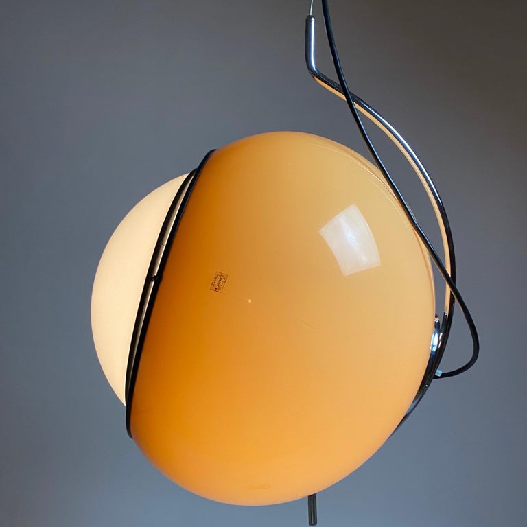 Special Ceiling Light by Harvey Guzzini, Italy, 1974 at 1stDibs