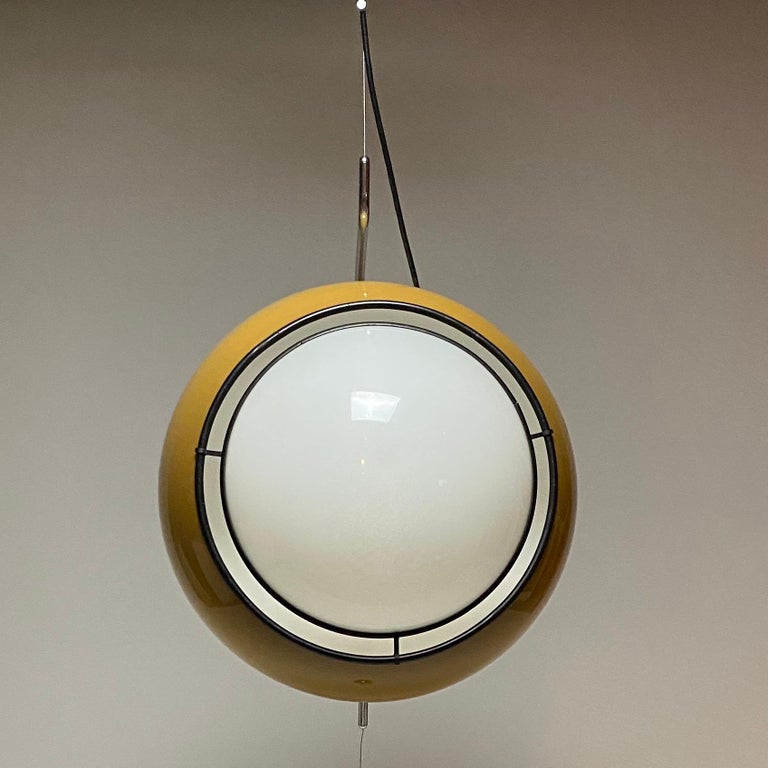 Special Ceiling Light by Harvey Guzzini, Italy, 1974 at 1stDibs