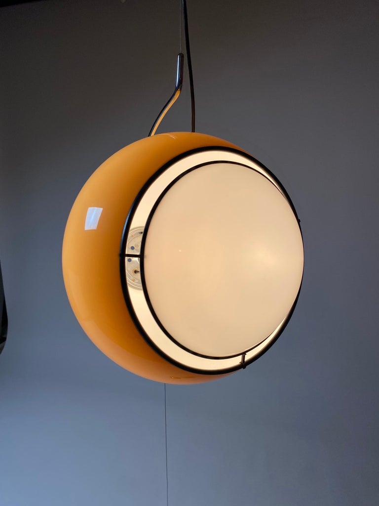 Special Ceiling Light by Harvey Guzzini, Italy, 1974 at 1stDibs