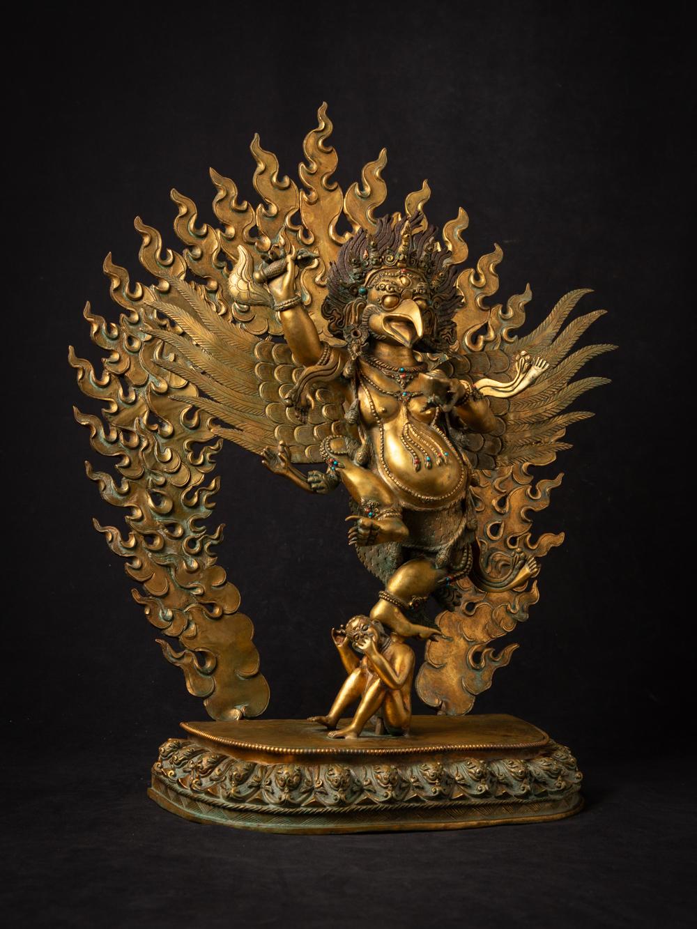 Special Old Bronze Nepali Garuda Statue from Nepal - Originalbuddhas ...