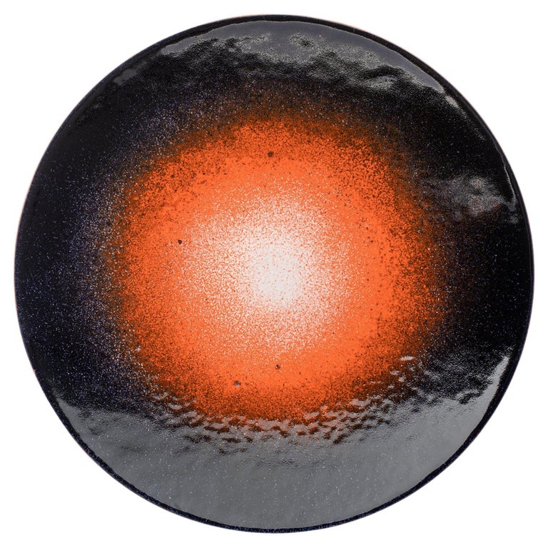 Specola, Dish, Fire Enamel on Copper For Sale at 1stDibs