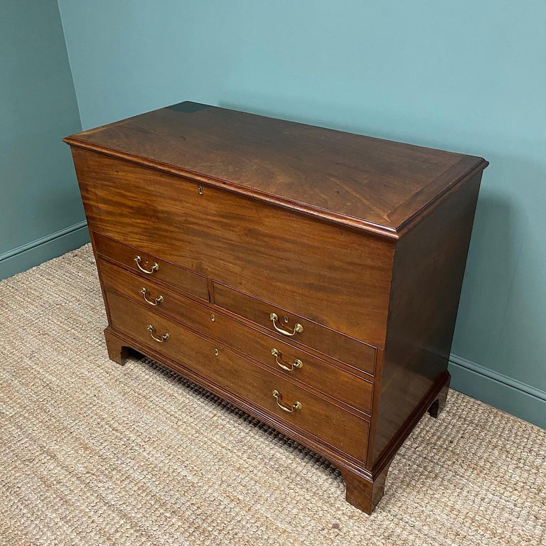 Spectacular 18th Century Quality Georgian Mahogany Antique Chest For ...