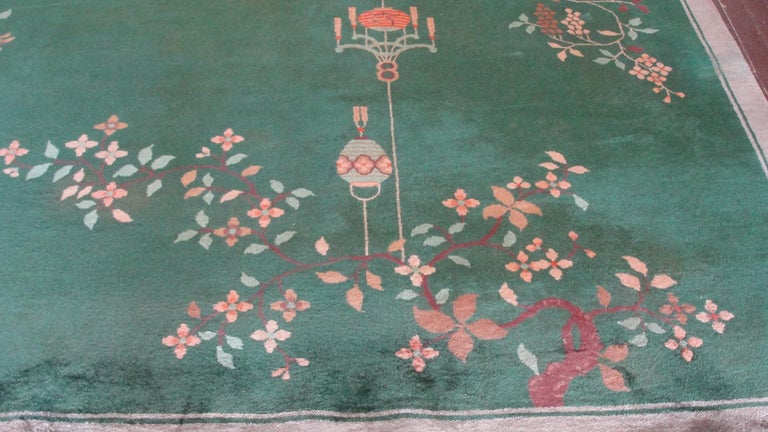 Spectacular Antique Art Deco Carpet at 1stDibs