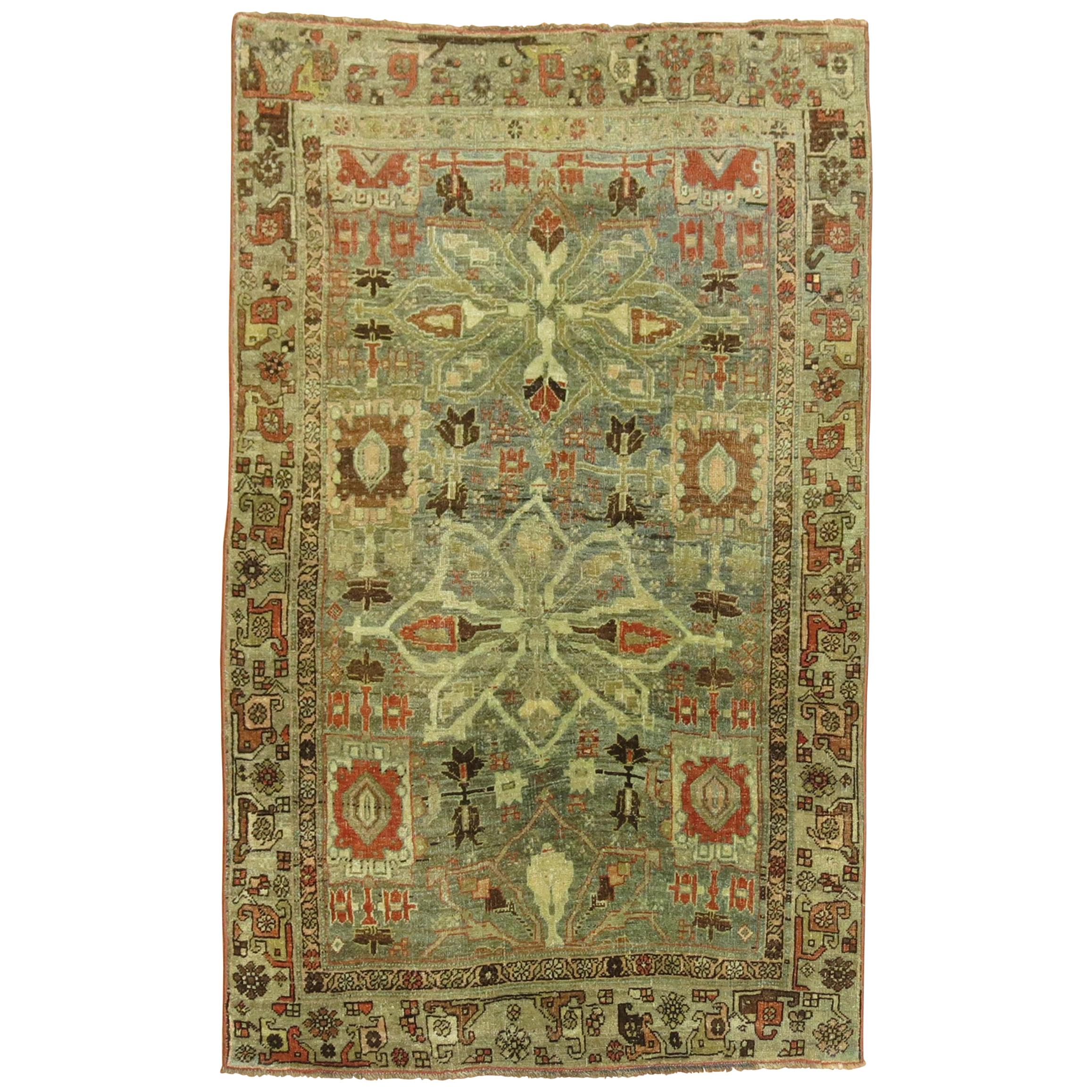 Antique Persian Bidjar Rug For Sale at 1stDibs