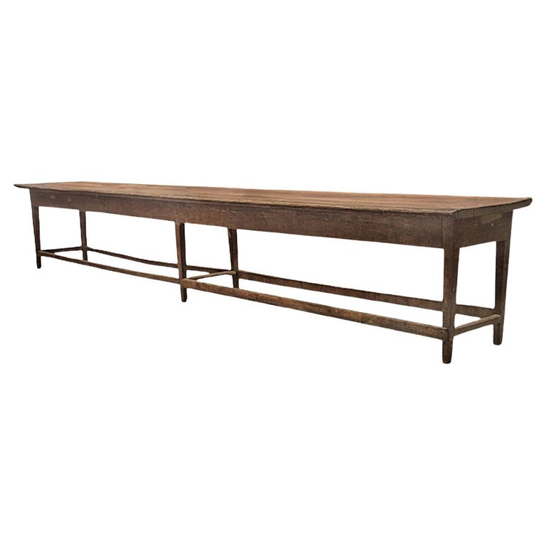 Spectacular Convent Table, in Walnut For Sale at 1stDibs