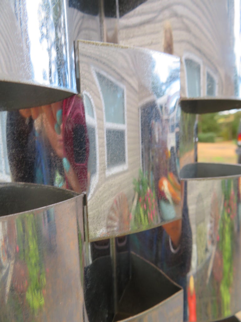 Spectacular Curtis Jere Chrome Clover Leaf Floor Lamp Mid-Century ...