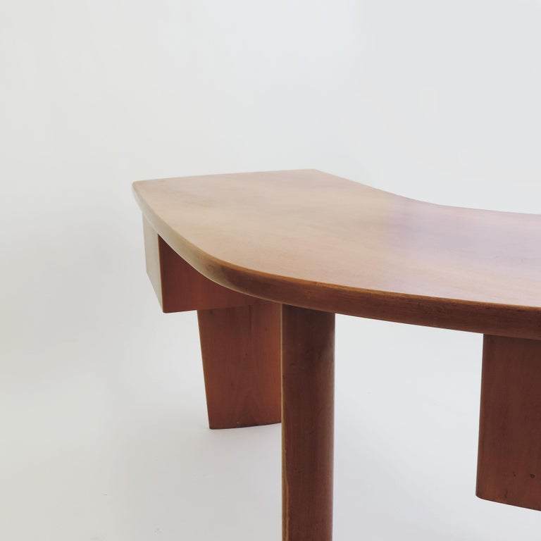 Spectacular Italian 1950s Freeform Desk at 1stDibs