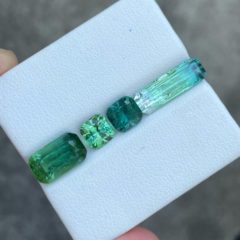 Spectacular Multicolor Natural Tourmaline Gems 10.85 Carats Tourmaline ...