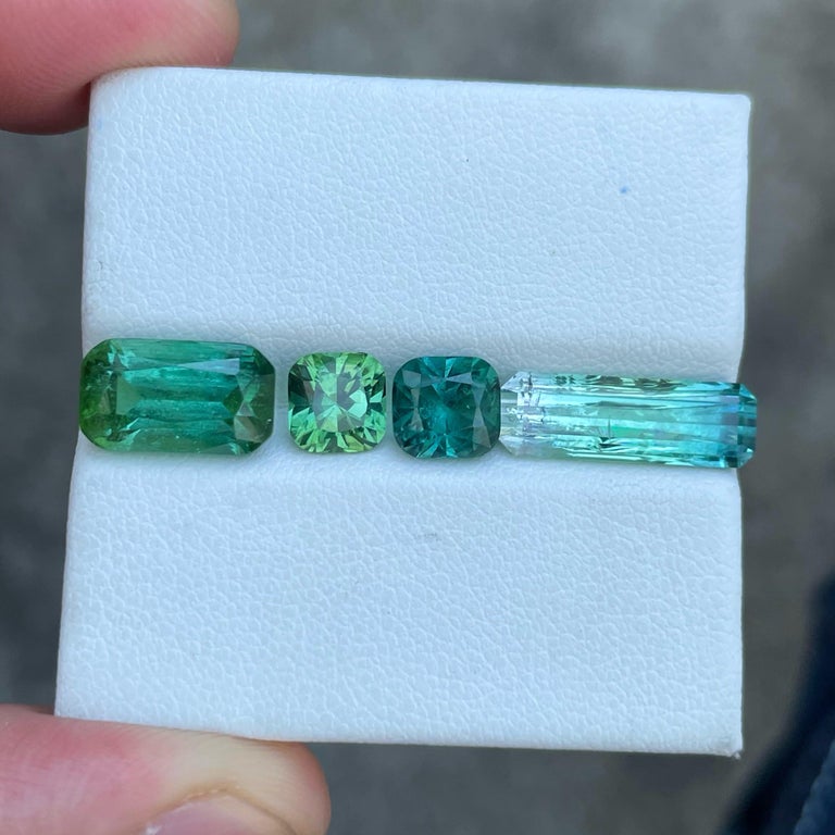 Spectacular Multicolor Natural Tourmaline Gems 10.85 Carats Tourmaline ...