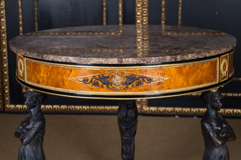 Spectacular Temple Guardian Empire Style Table For Sale at 1stDibs