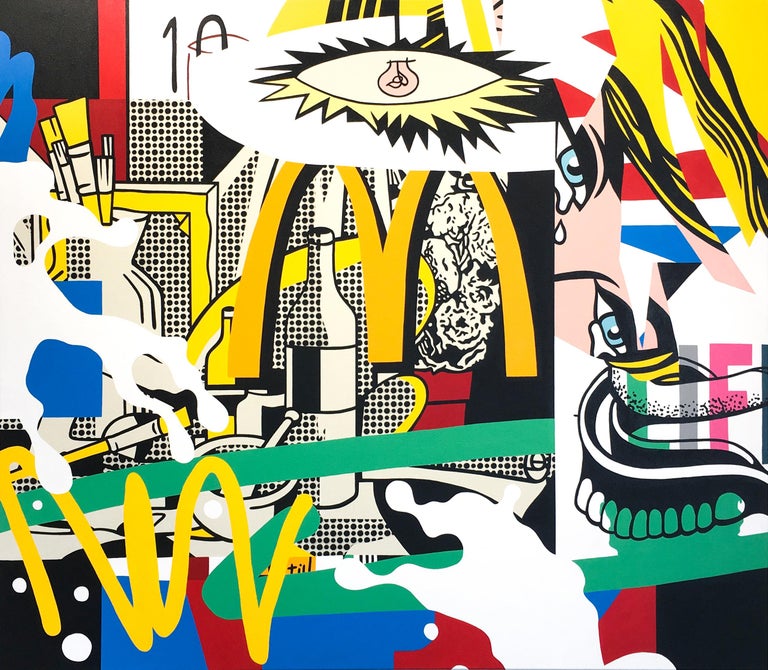 Speedy Graphito - "The Dream of Roy" - Painting by Speedy Graphito For ...