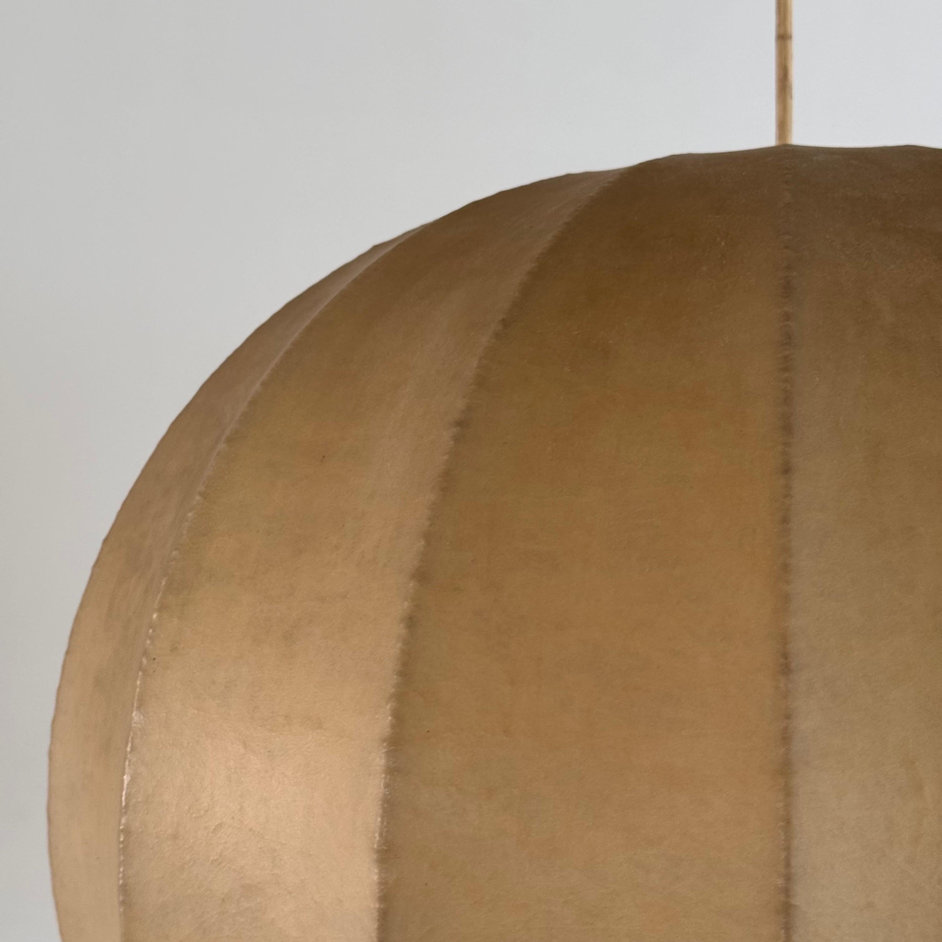 Spherical Cocoon Ceiling Lamp by Friedel Wauer for Goldkant Leuchten ...