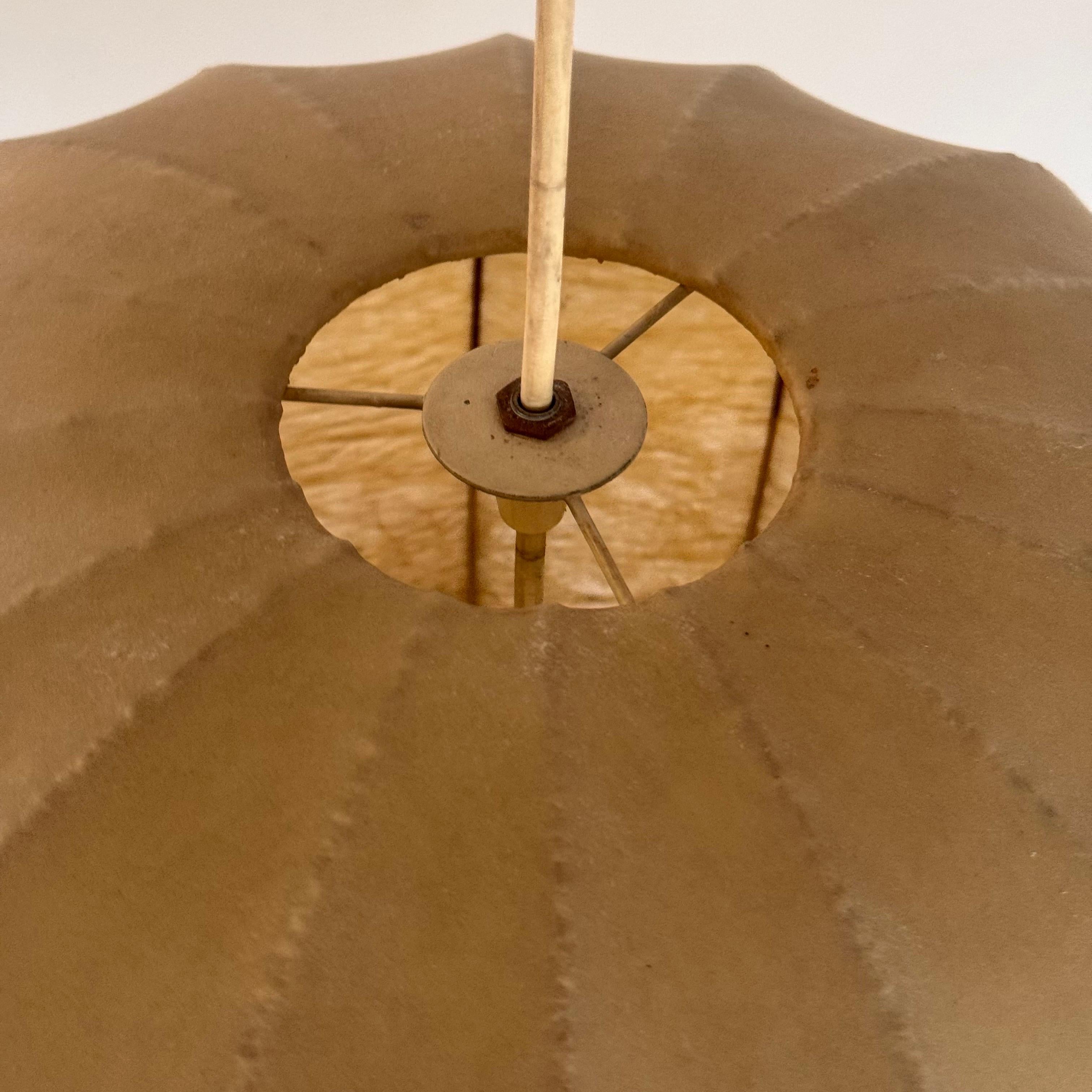 Spherical Cocoon Ceiling Lamp by Friedel Wauer for Goldkant Leuchten ...