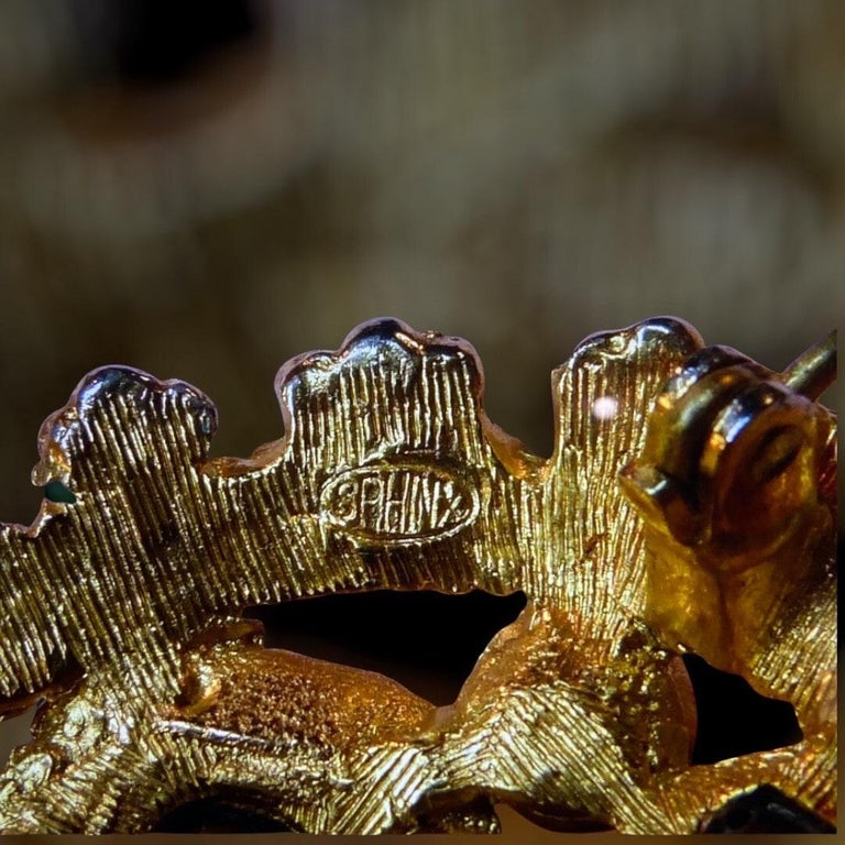 Sphinx Brooch For Sale at 1stDibs