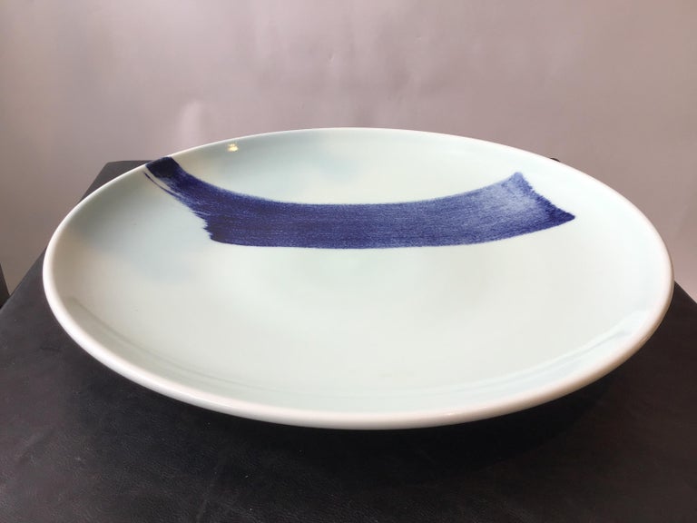 Spin Ceramics Large Round Dish For Sale at 1stDibs