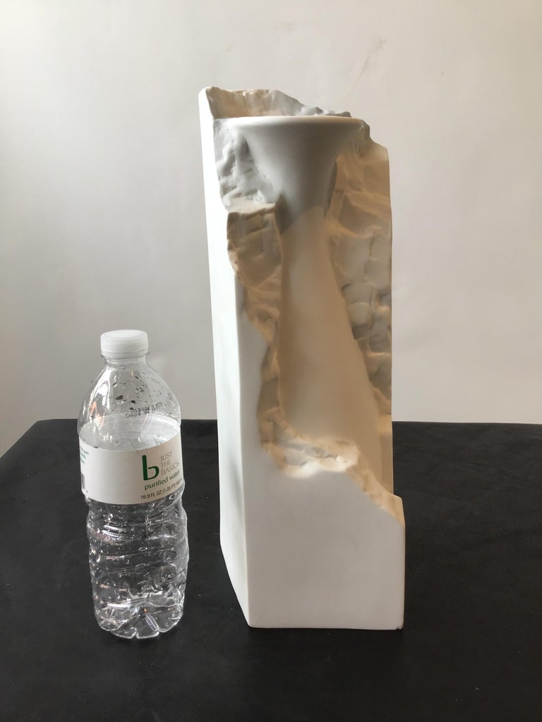 Spin Ceramics Vase in a Mold For Sale at 1stDibs