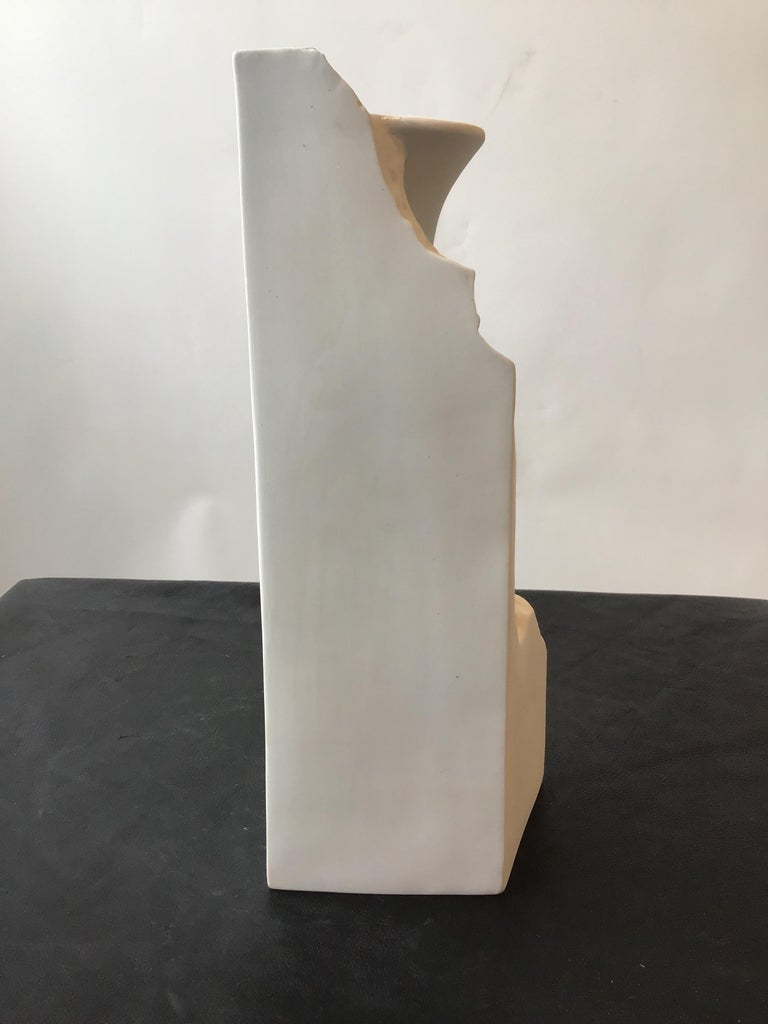 Spin Ceramics Vase in a Mold For Sale at 1stDibs