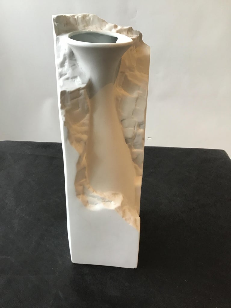 Spin Ceramics Vase in a Mold For Sale at 1stDibs