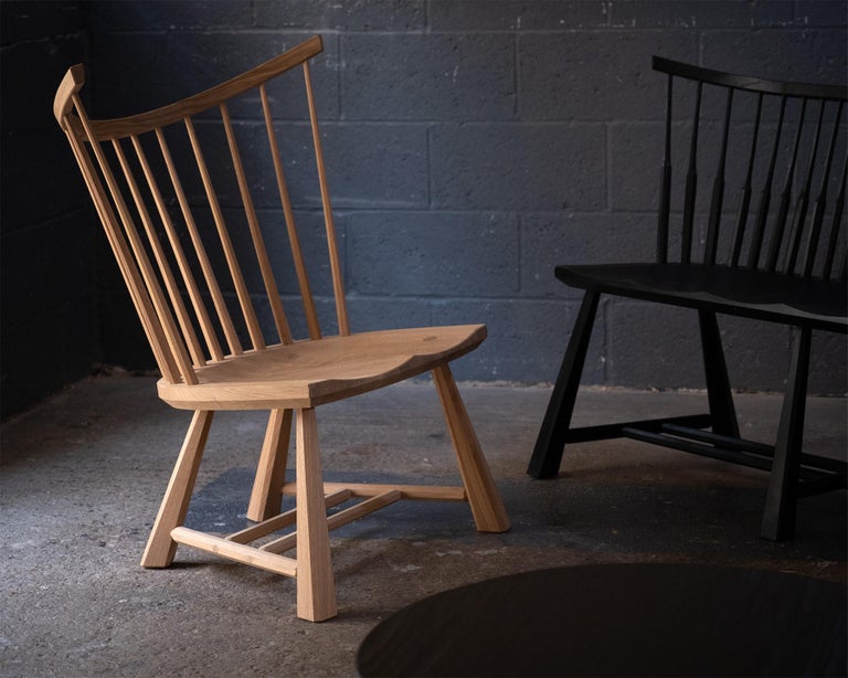 Spindle Back Lounge Chair For Sale at 1stDibs