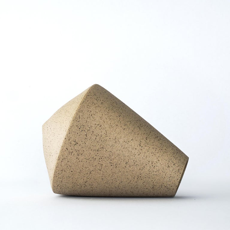 Contemporary Ceramic Vase, Handmade, large, Natural, Konsepta by Claudia Issa For Sale at 1stDibs