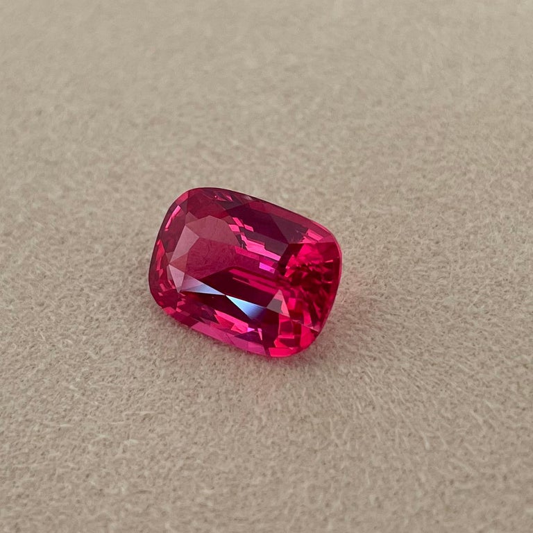Spinel Red, 6.07ct, No Heat, Tanzania For Sale at 1stDibs