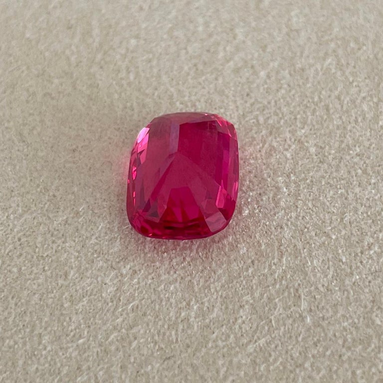 Spinel Red, 6.07ct, No Heat, Tanzania For Sale at 1stDibs
