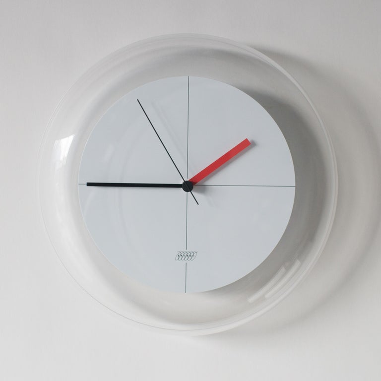 Spiral Clock A Shiro Kuramata Japanese Zen Minimal Postmodern at 1stDibs