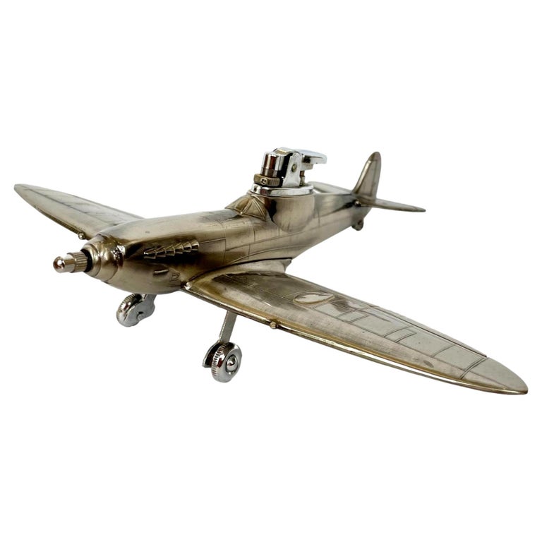 Spitfire Mk9 Fighter Jet Lighter, 1980s Japan at 1stDibs