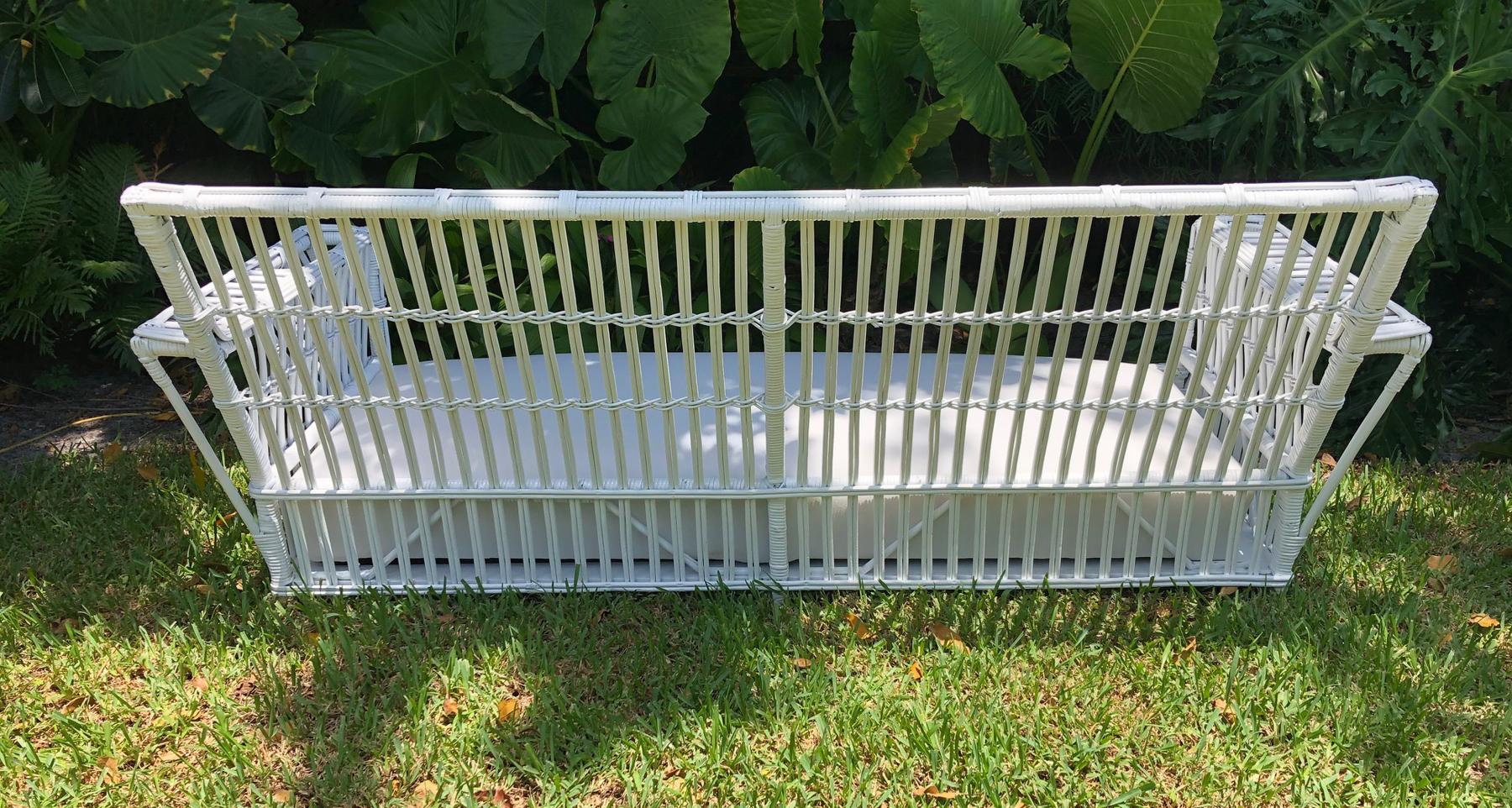 Split Reed 5-Piece Living Room Set, circa 1920s at 1stDibs