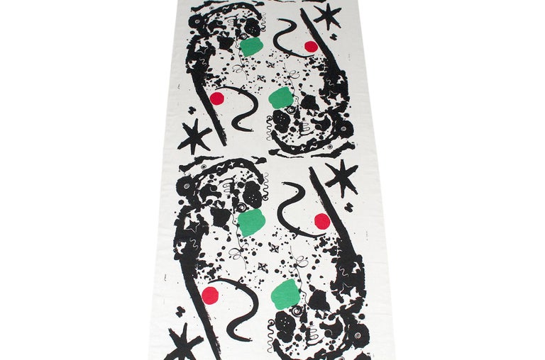"Splotchy" Textile by Alexander Calder for Laverne Originals For Sale ...