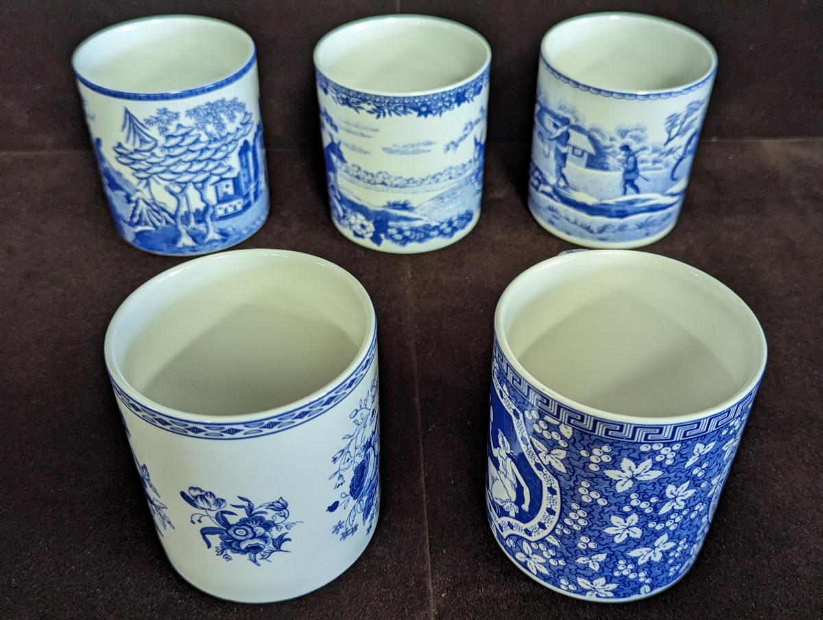 SPODE 52pc “Blue Italian” Dish Set For Sale at 1stDibs | spode blue ...