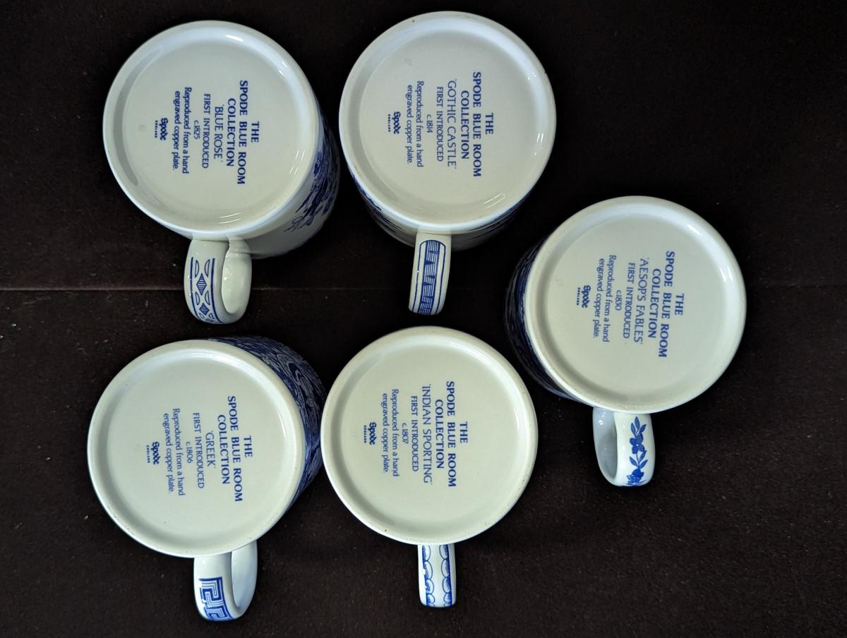 SPODE 52pc “Blue Italian” Dish Set For Sale at 1stDibs | spode blue ...