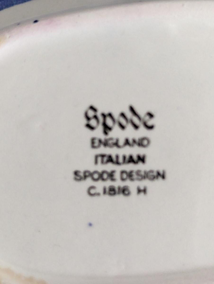 SPODE 52pc “Blue Italian” Dish Set For Sale at 1stDibs | spode blue ...