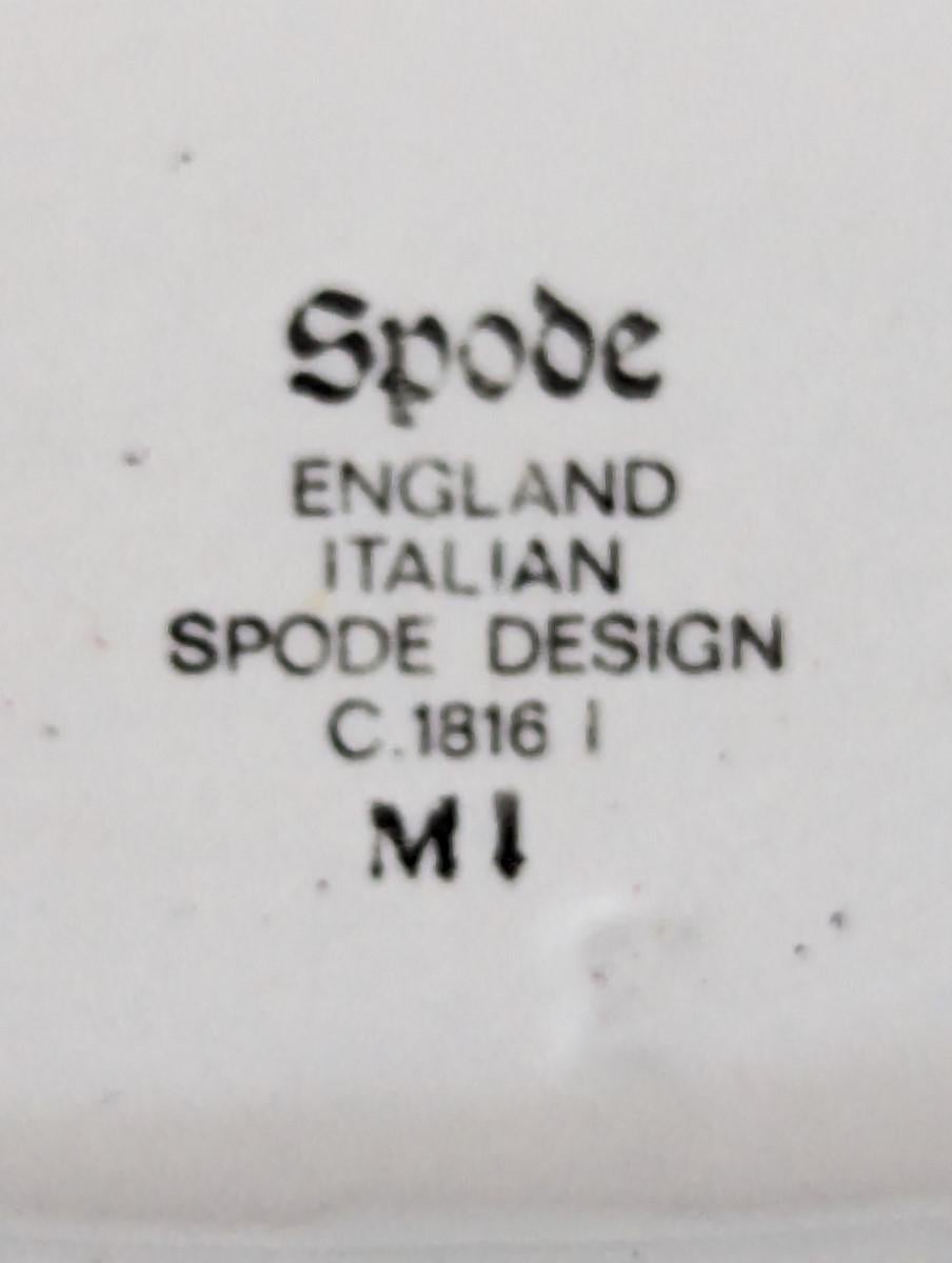 SPODE 52pc “Blue Italian” Dish Set For Sale at 1stDibs | spode blue ...