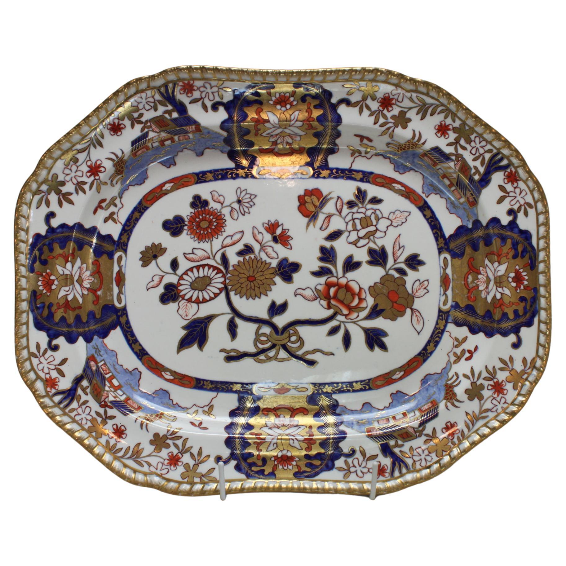 Rare Spode Pearlware Toast Rack, Willow Pattern, circa 1820 at 1stDibs