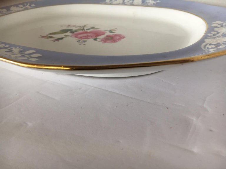 Spode Fine China Maritime Rose Pattern Porcelain Large Serving Platter ...