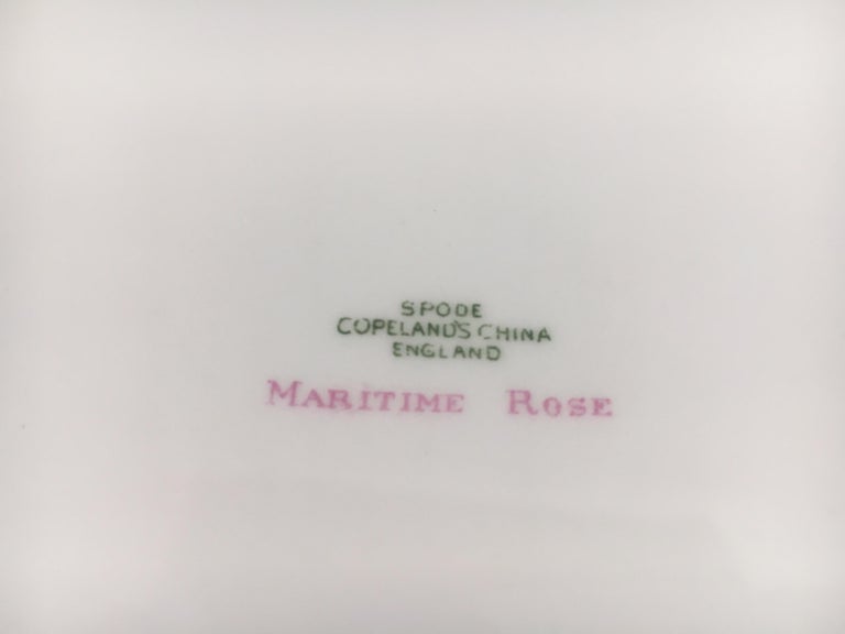 Spode Fine China Maritime Rose Pattern Porcelain Large Serving Platter ...