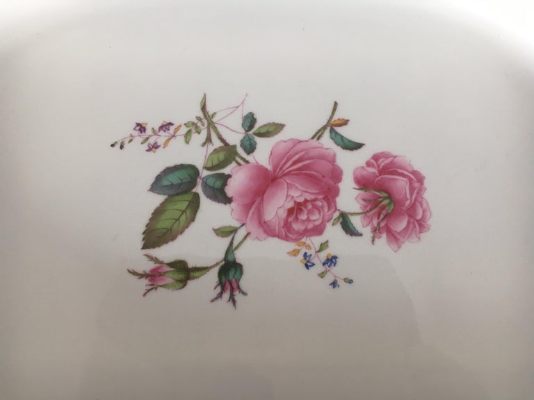 Spode Fine China Maritime Rose Pattern Porcelain Large Serving Platter ...