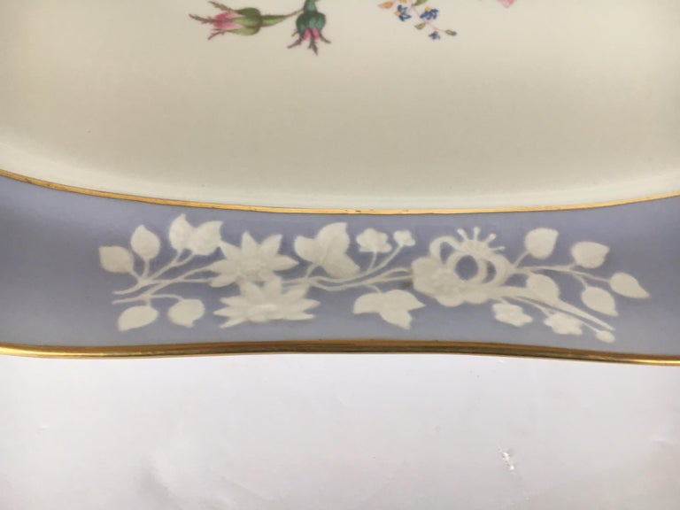 Spode Fine China Maritime Rose Pattern Porcelain Large Serving Platter ...