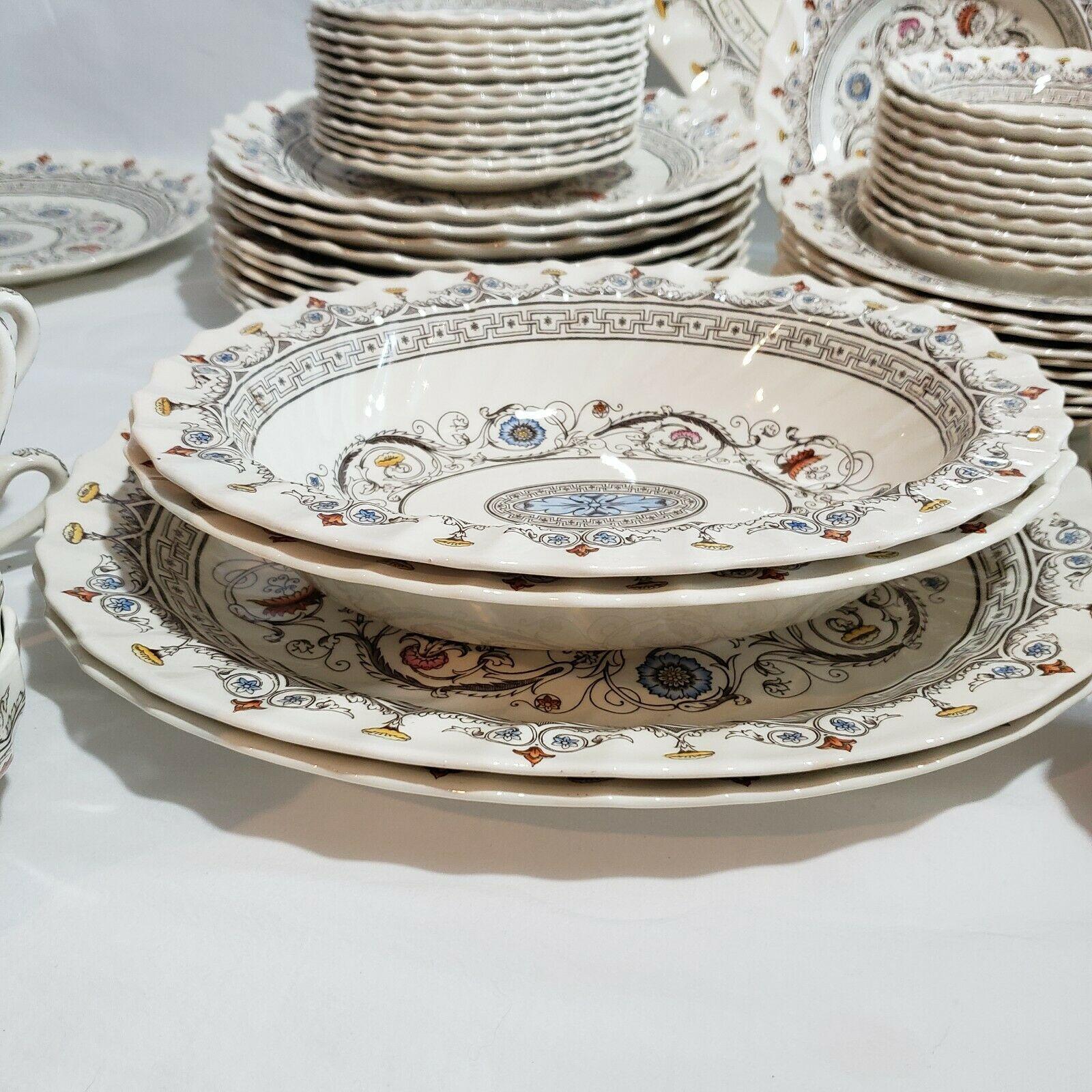 SPODE Florence 107 Piece Place Setting For Sale at 1stDibs | spode ...