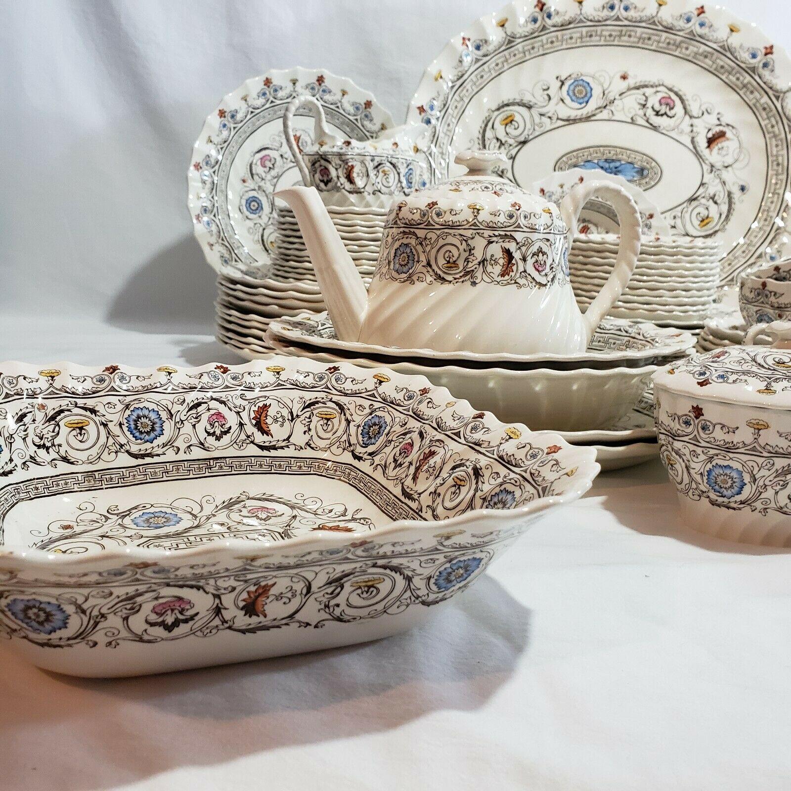 SPODE Florence 107 Piece Place Setting For Sale at 1stDibs | spode ...