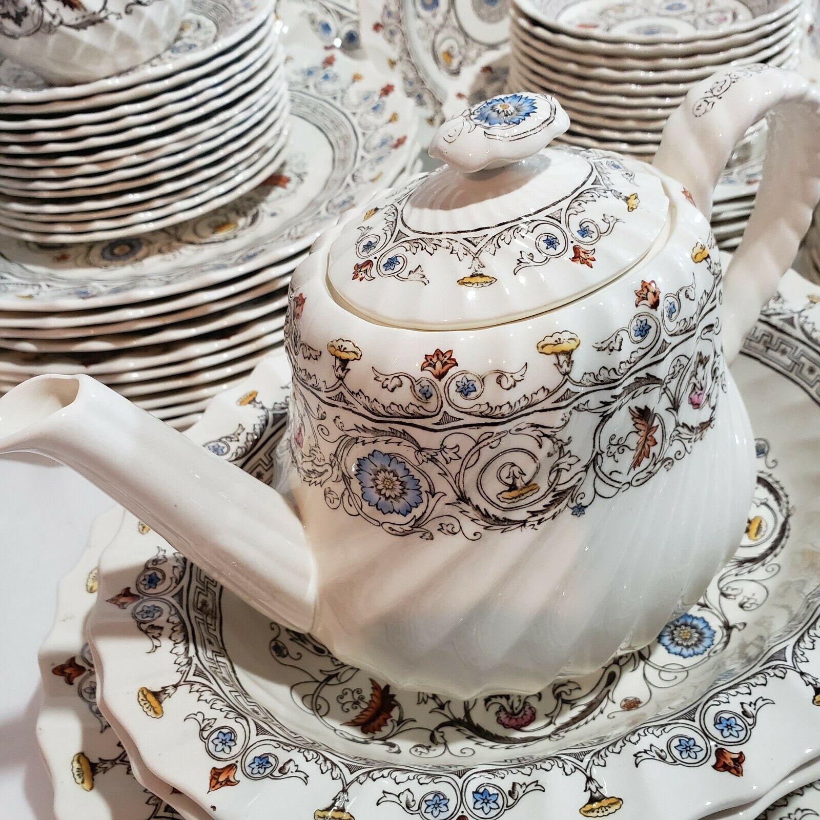 SPODE Florence 107 Piece Place Setting For Sale at 1stDibs | spode ...