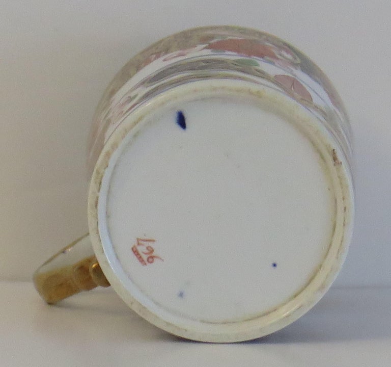 Spode Porcelain Coffee Can Hand Painted and Gilded Pattern 967, circa ...