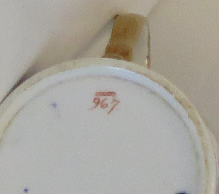 Spode Porcelain Coffee Can Hand Painted and Gilded Pattern 967, circa ...