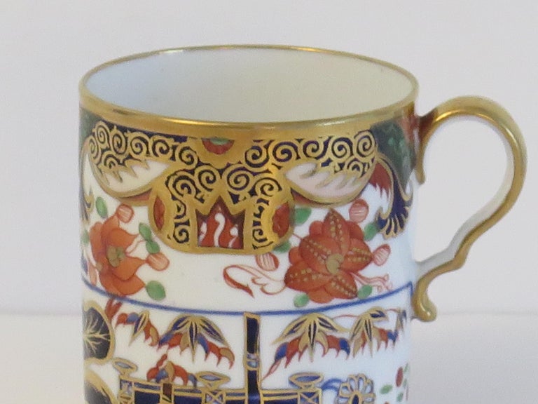 Spode Porcelain Coffee Can Hand Painted and Gilded Pattern 967, circa ...