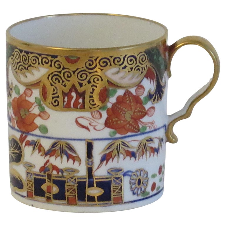 Spode Porcelain Coffee Can Hand Painted and Gilded Pattern 967, circa ...