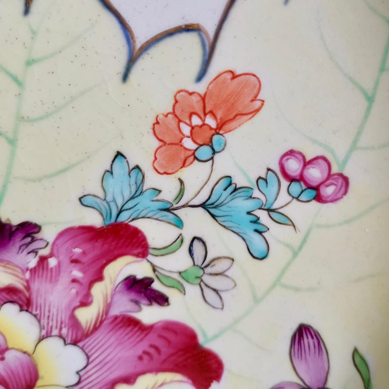 Spode Stone China Plate, Polychrome Tobacco Leaf Pattern, 1805-1813 at ...